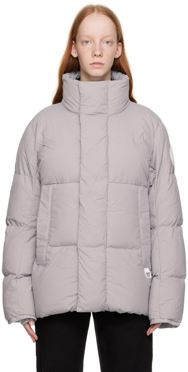 Canada Goose Gray Everett Down Jacket Canada Goose