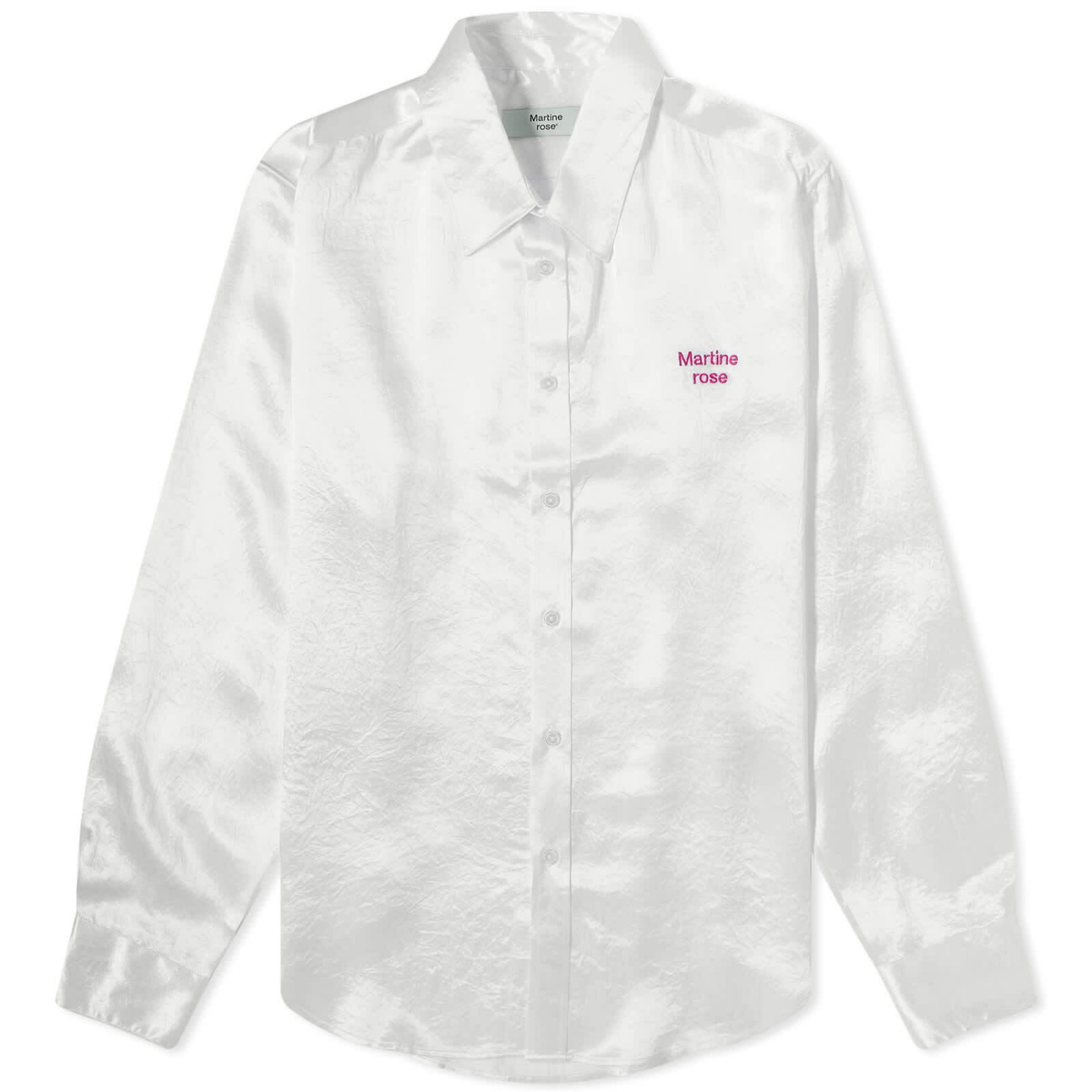 Martine Rose Women's Classic Shirt in Off White Martine Rose