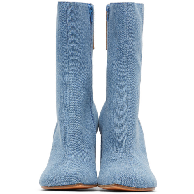 Y/Project Blue Denim Baby Boots Y/Project
