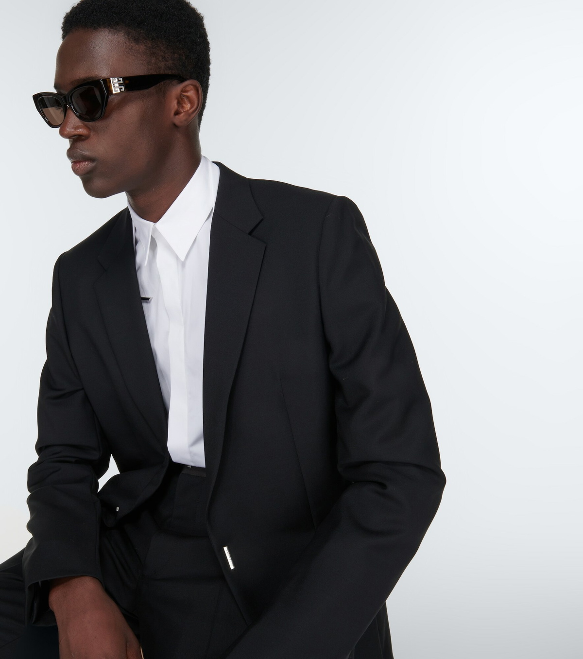 Givenchy - Slim-fit wool and mohair blazer Givenchy