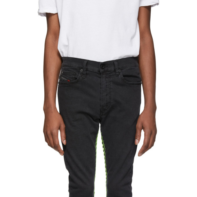 Diesel Grey D-Istort 082AM Jeans Diesel