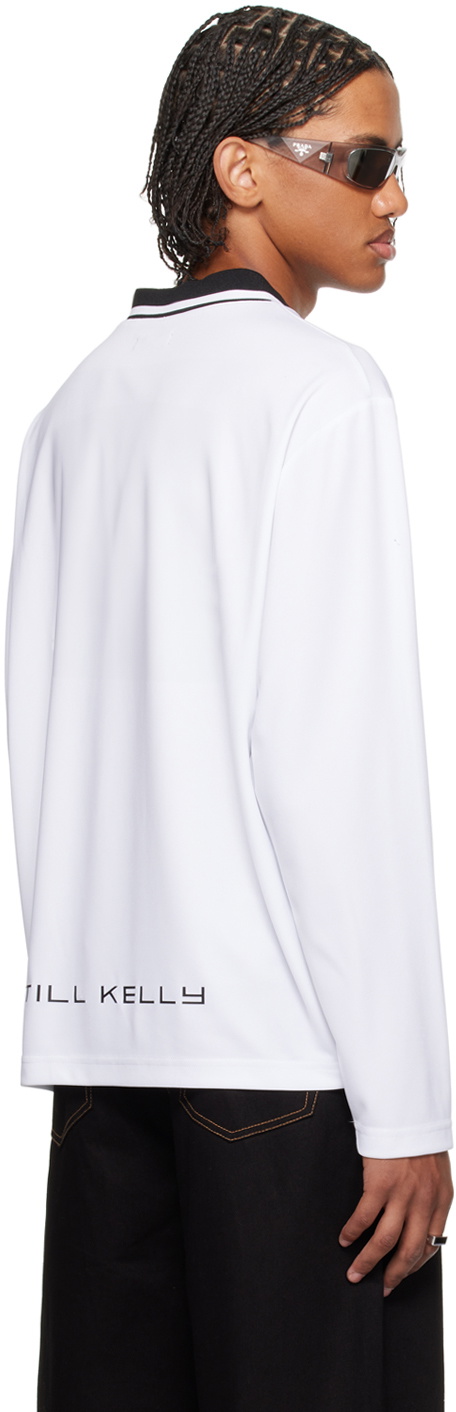 Still Kelly White 'Stop the Violence' Sport Sweatshirt Still Kelly