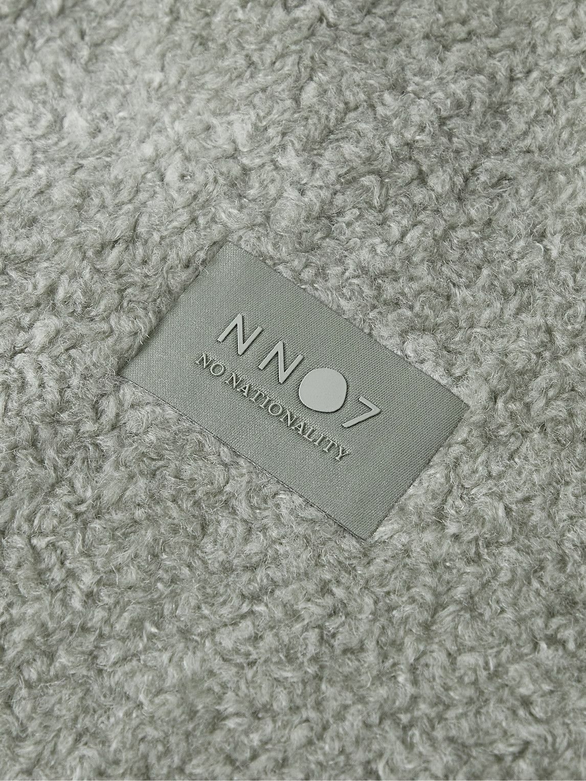 NN07 - Nil Logo-Appliquéd Fleece Jacket - Green NN07