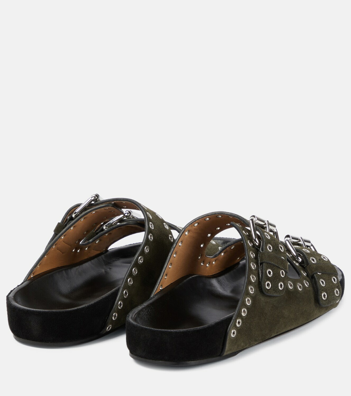 Isabel Marant Lennyo embellished suede sandals Isabel Marant