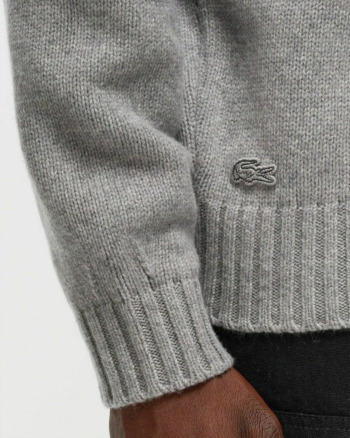 Lacoste TRICOT Grey Mens Pullover Lacoste