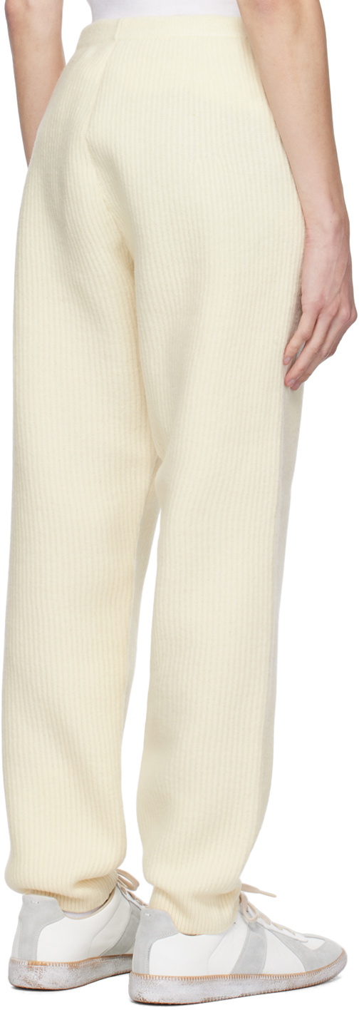 AURALEE Off-White Milled Sweatpants Auralee