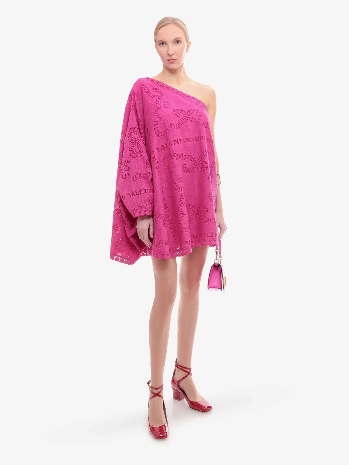 Valentino Dress Pink Womens Valentino