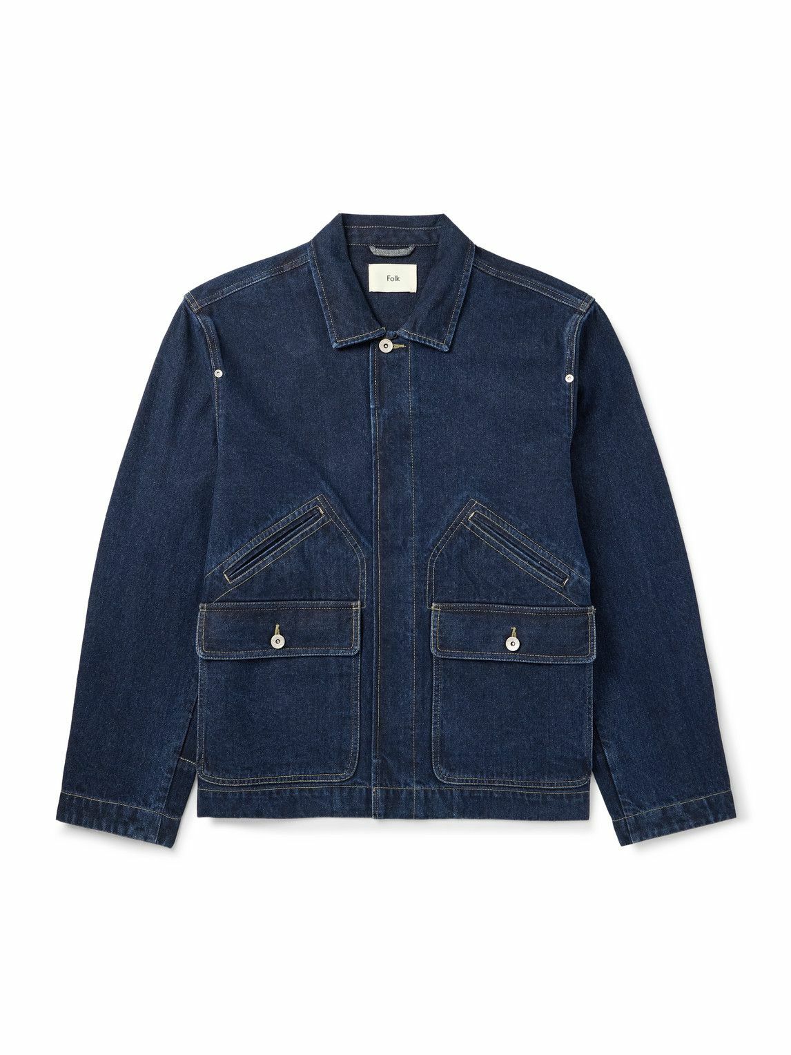Folk - Archive Denim Jacket - Blue Folk