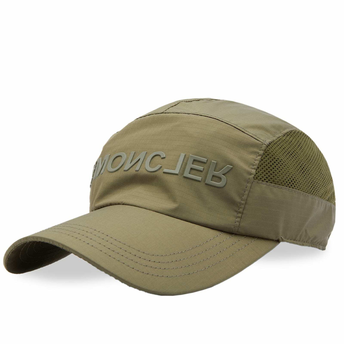 Moncler Grenoble Men's Tech Cap in Khaki Moncler Grenoble
