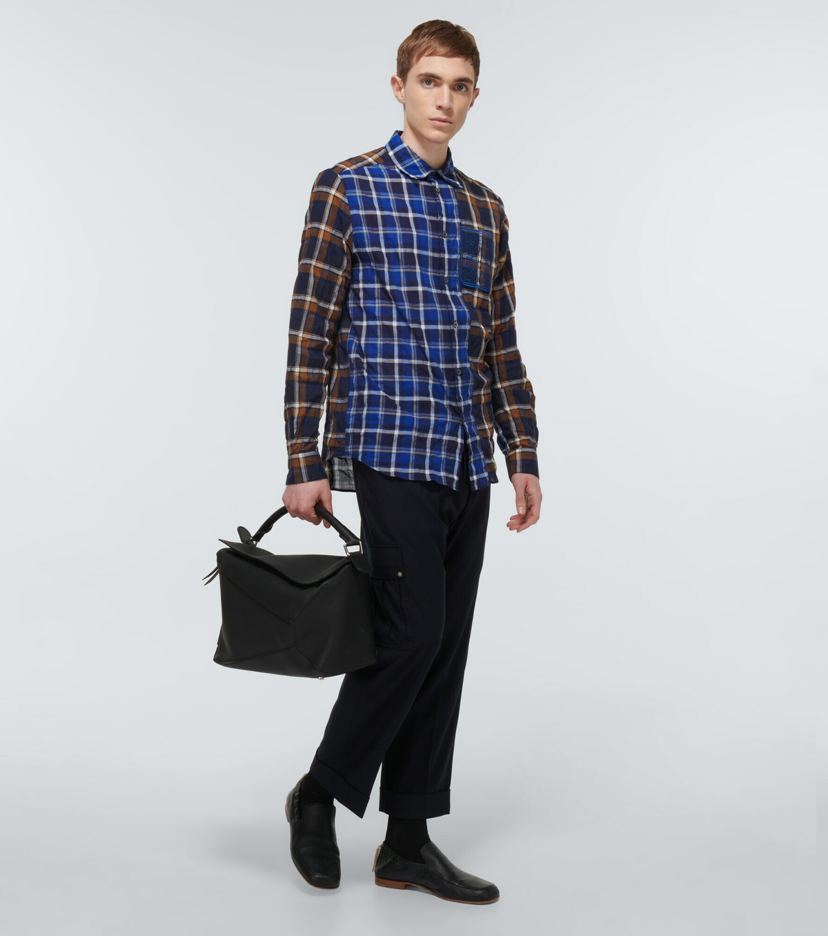Loewe - Patchwork checked shirt Loewe