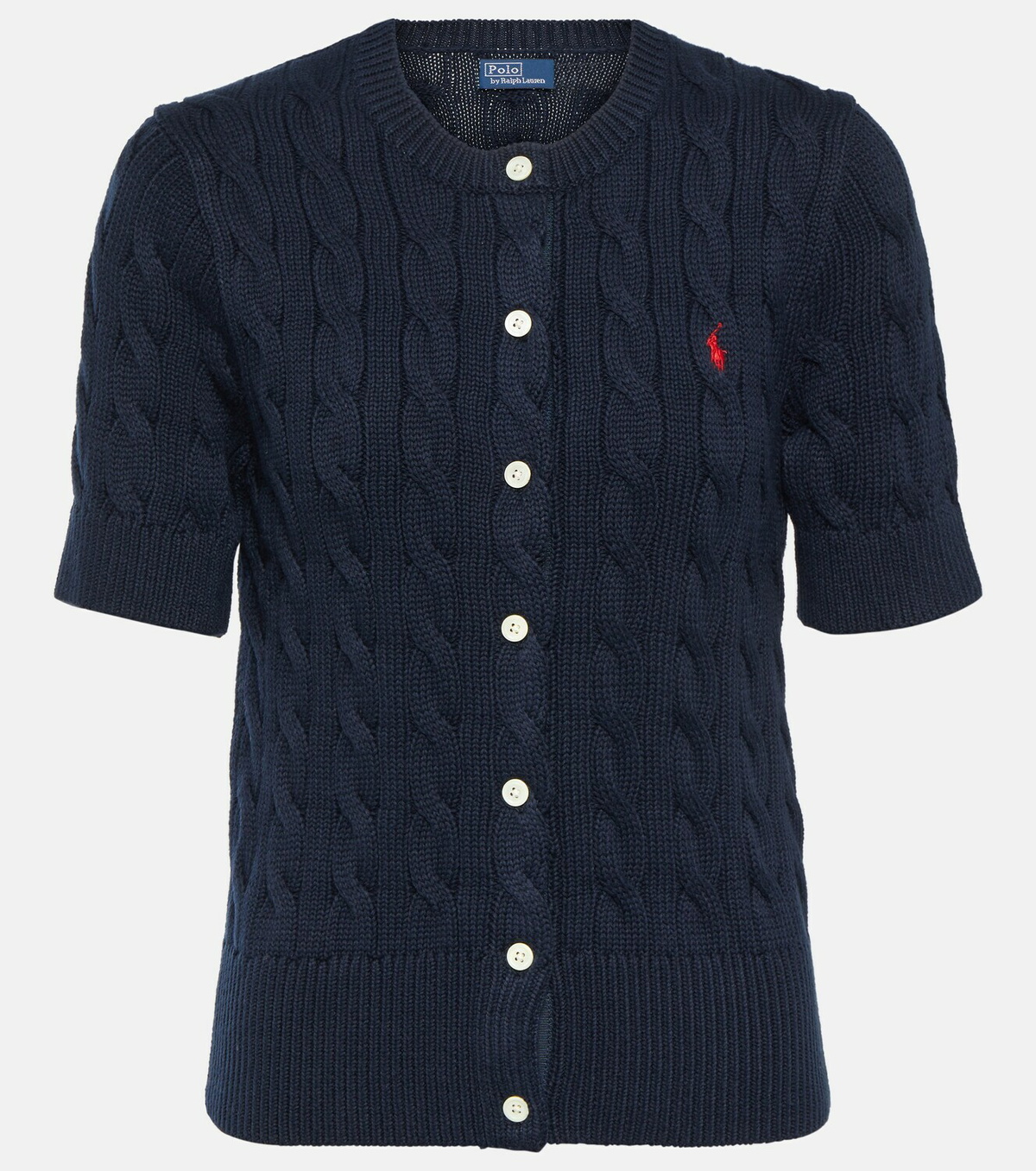 Polo Ralph Lauren Cable-knit cotton cardigan Polo Ralph Lauren