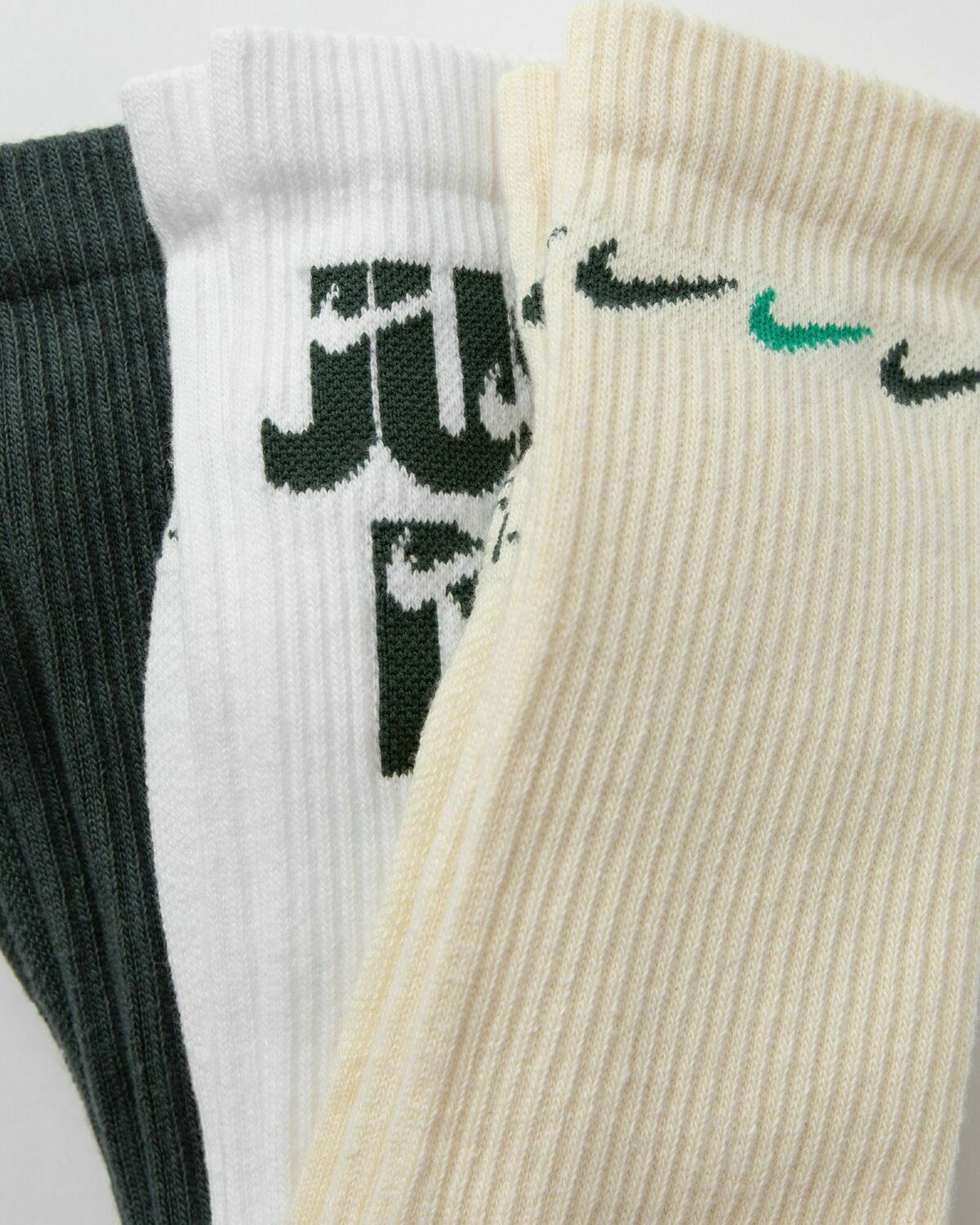 Nike Everyday Plus Cushioned Crew Socks (3 Pairs) Multi - Mens - Socks Nike