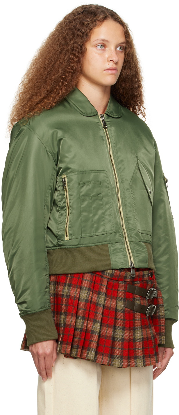 Andersson Bell Khaki Carlee Bomber Jacket Andersson Bell