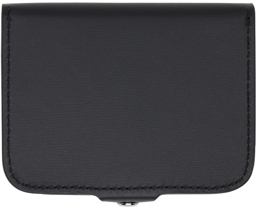 Ferragamo Black Coin Pocket Wallet Salvatore Ferragamo