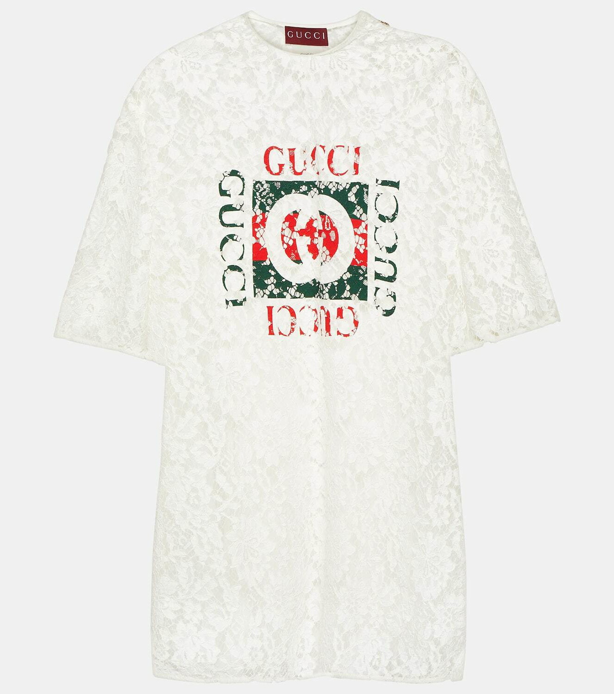 Gucci Interlocking G lace top Gucci