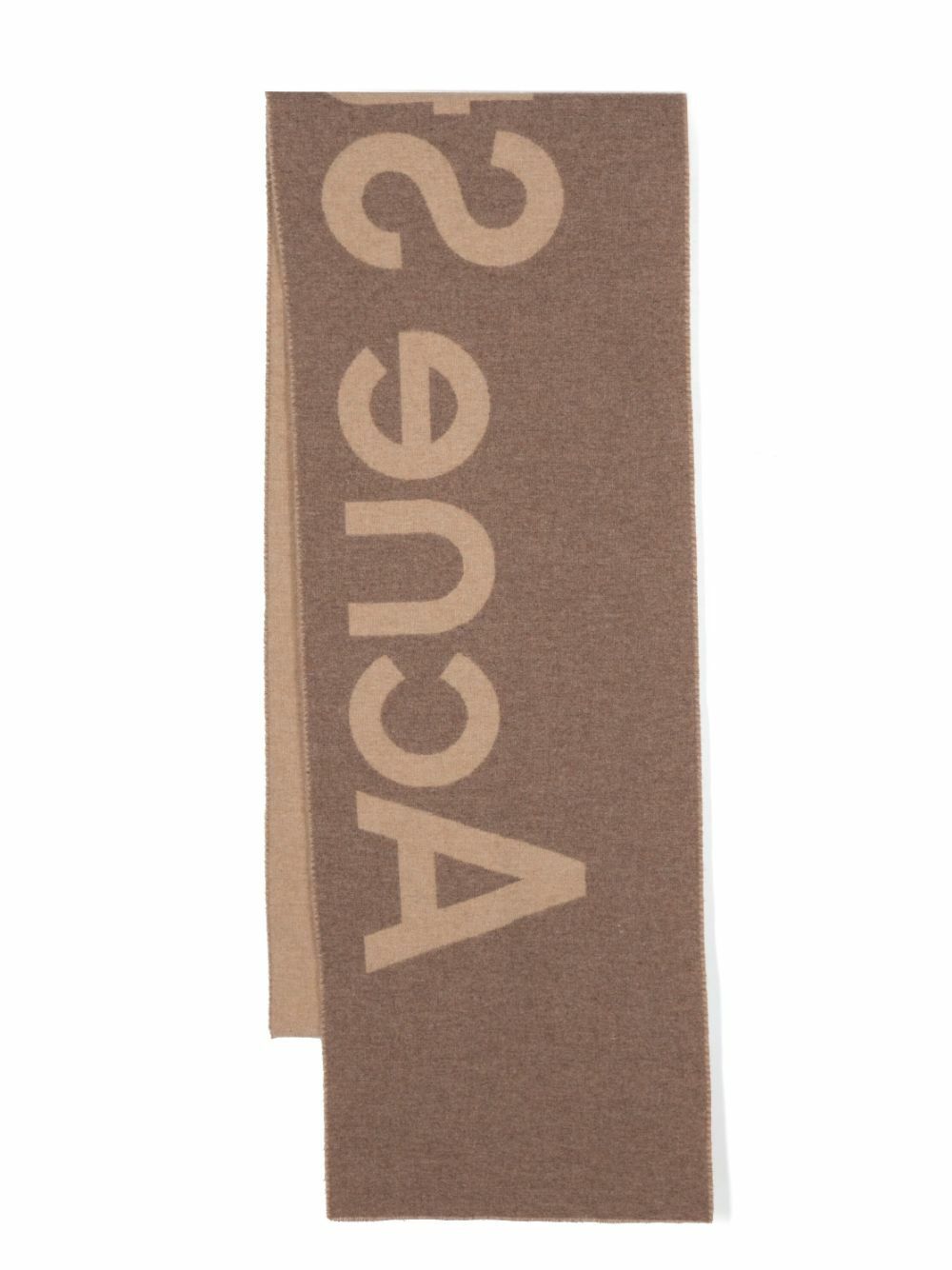 ACNE STUDIOS - Logo Wool Scarf Acne Studios