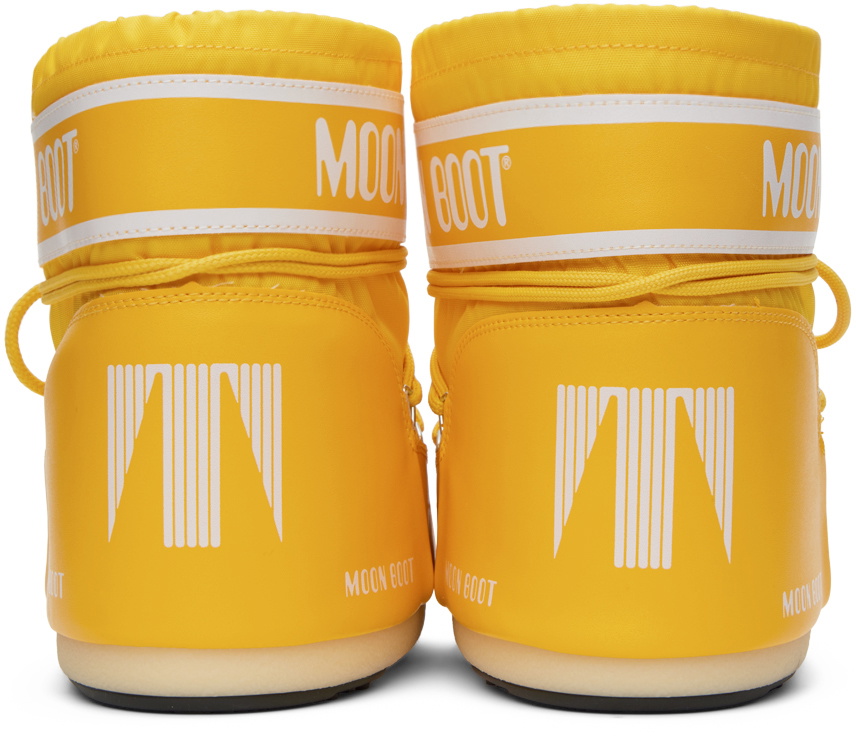Moon Boot Yellow Icon Low Boots Moon Boot