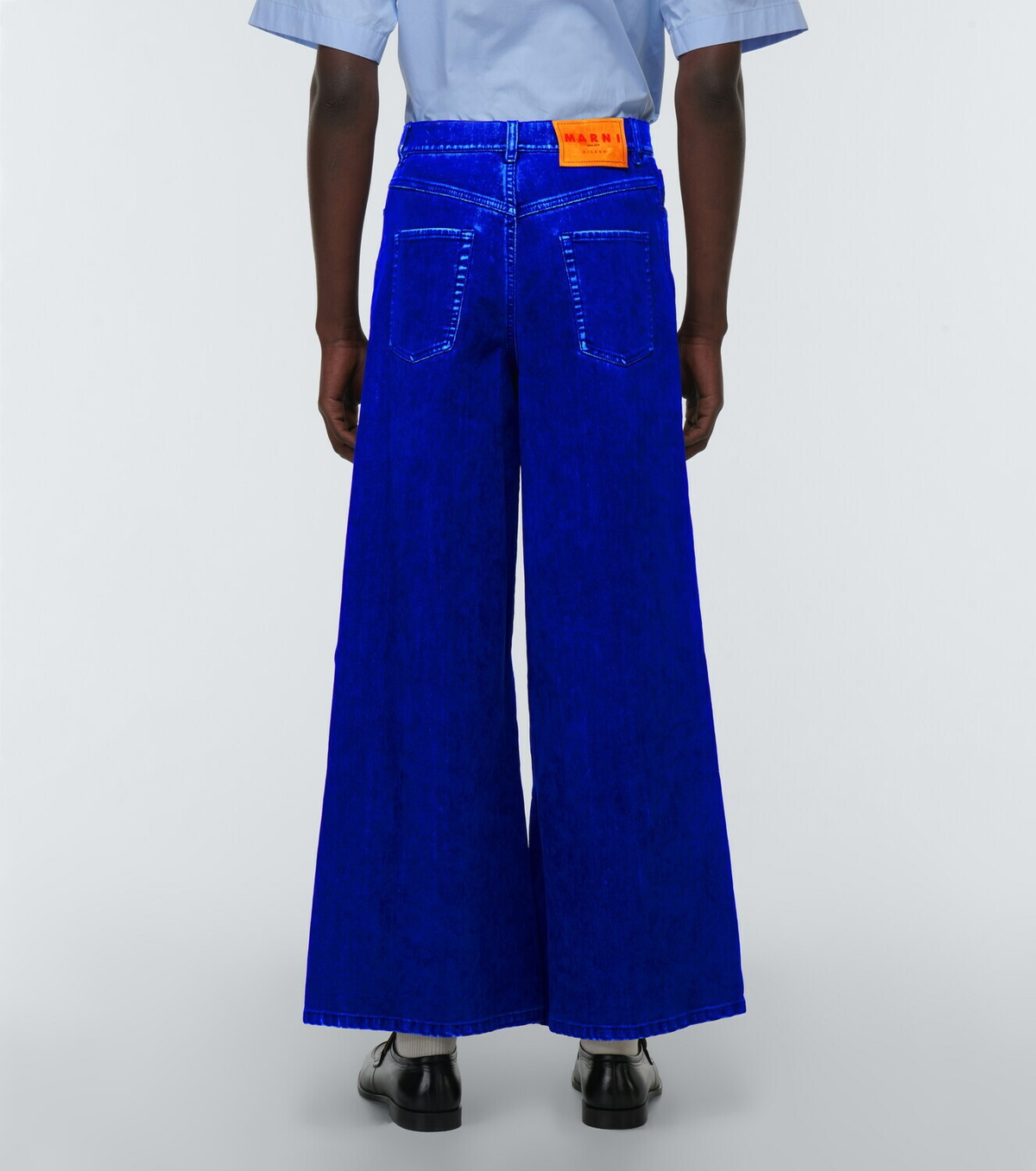 Marni Mid-rise barrel-leg jeans Marni
