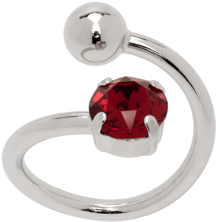 Justine Clenquet Silver Jackie Ring Justine Clenquet