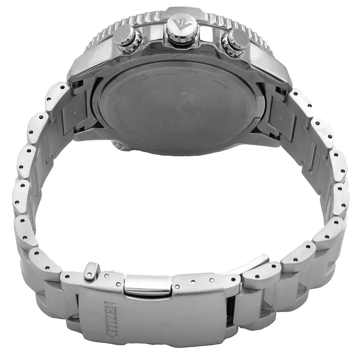 Citizen Promaster Navihawk A-T Chronograph Blue Dial Mens Watch AT8220 ...