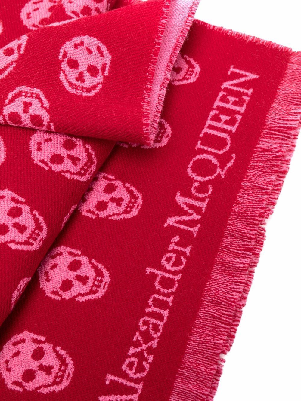 ALEXANDER MCQUEEN - Wool Scarf Alexander McQueen