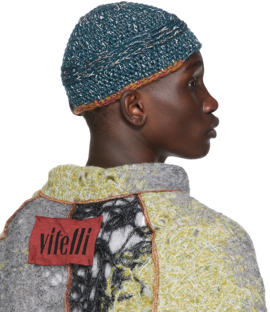 Vitelli Blue & Orange Coastline Beanie Vitelli