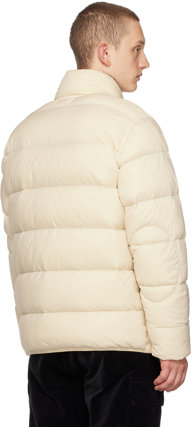 Stone Island Off-White Seamless Tunnel Down Jacket Stone Island