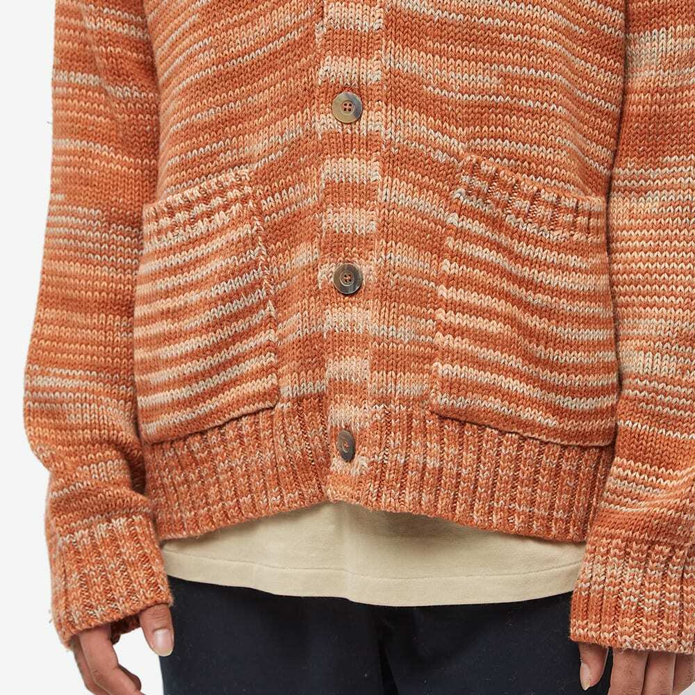 Corridor Men's Space Dyed Cardigan in Autumnal Corridor
