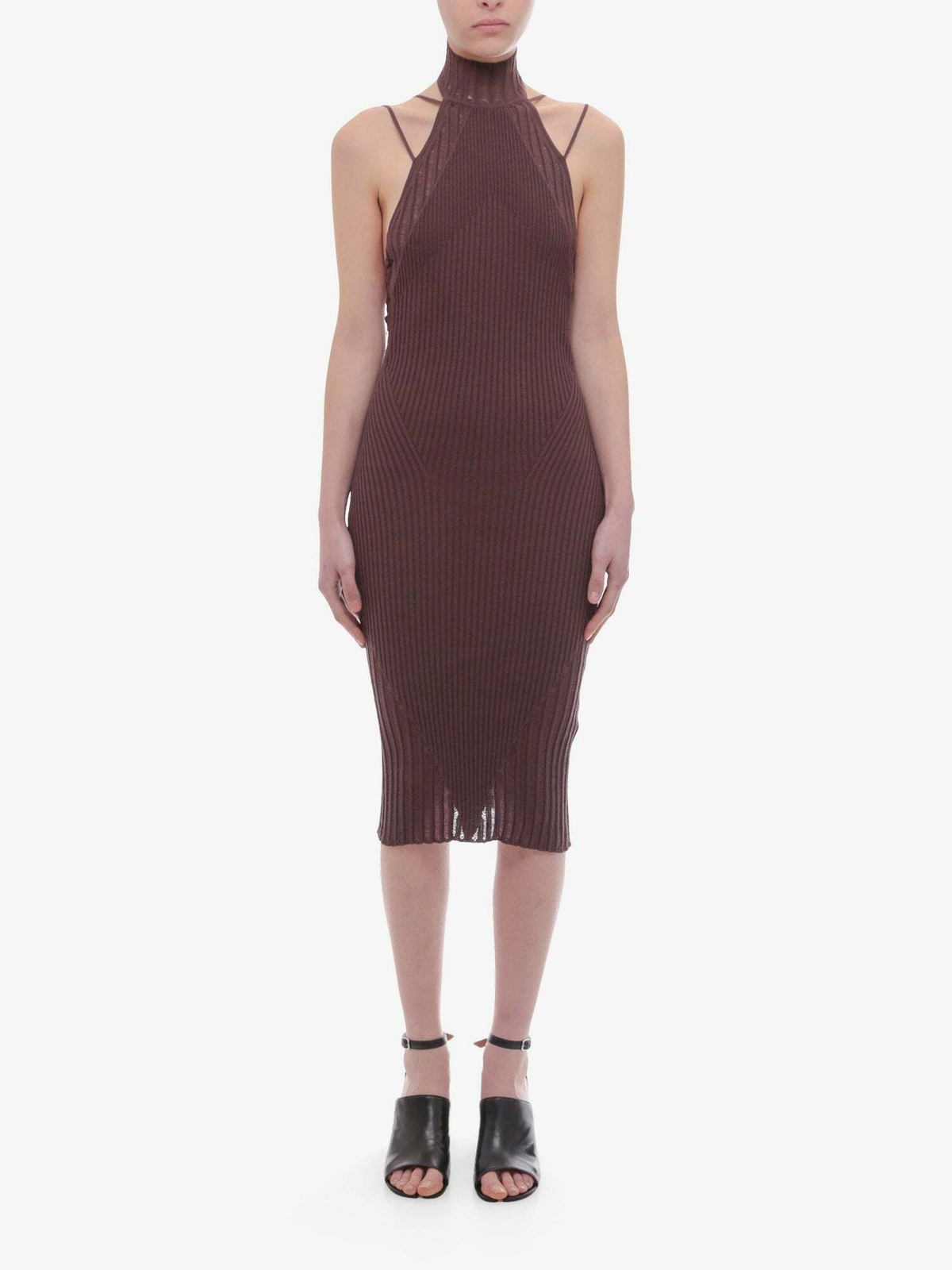 Andrea Adamo Dress Brown Womens Andrea Adamo