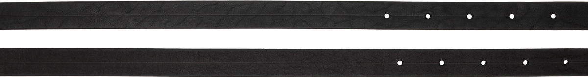 Julius Black Cow Skin Belt Julius