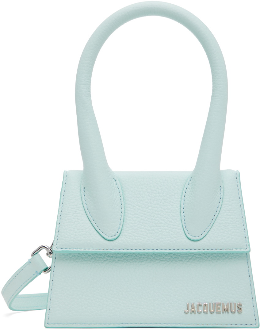 Jacquemus Blue Le Raphia 'Le Chiquito Moyen' Bag Jacquemus