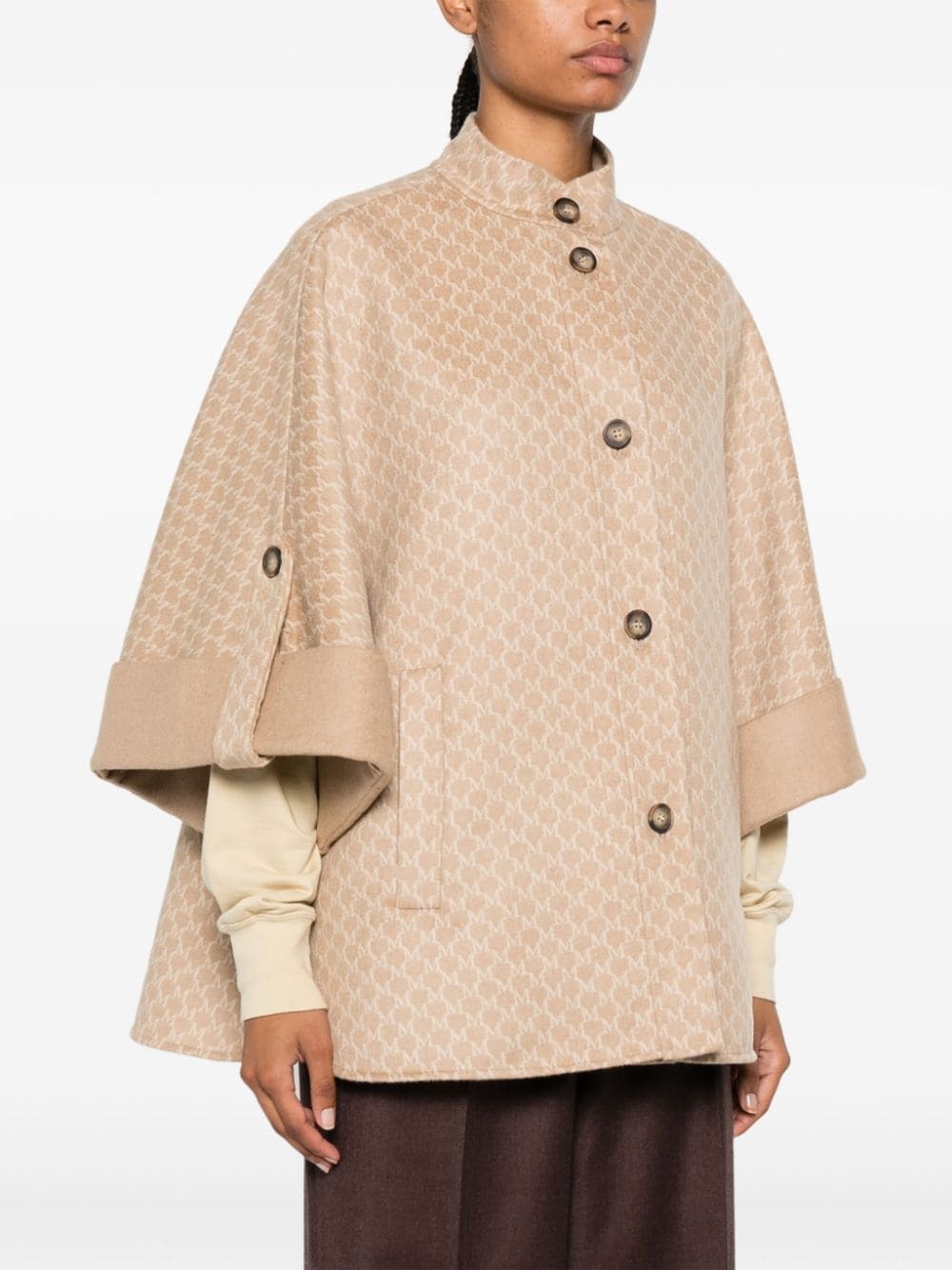 MAX MARA - Wool Cape Max Mara
