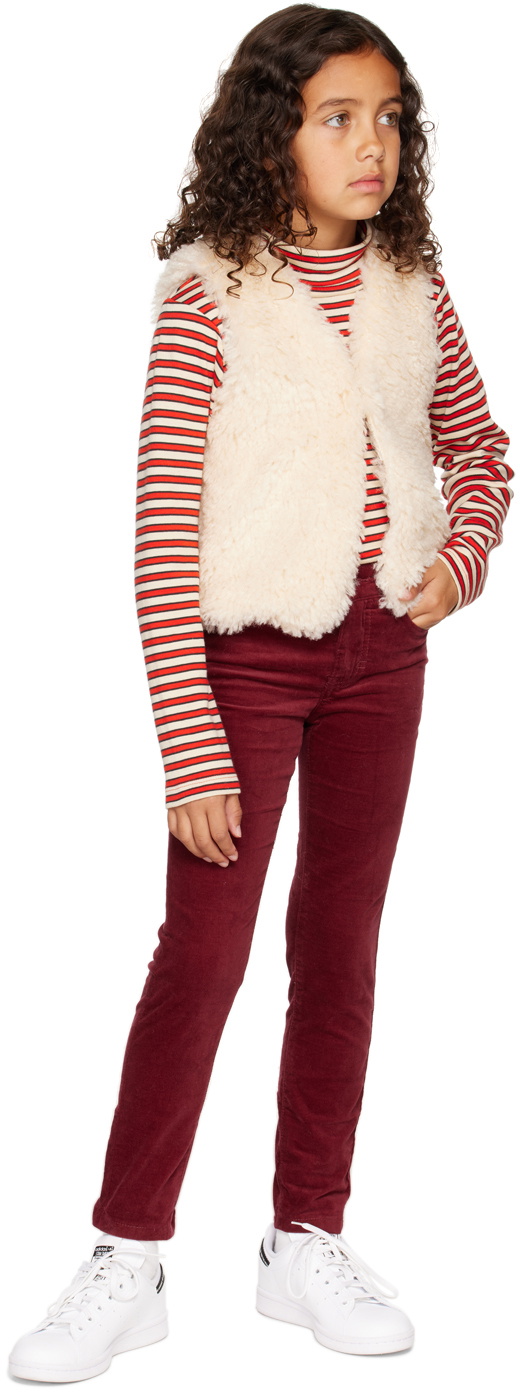 Molo Kids Red Adele Trousers Molo