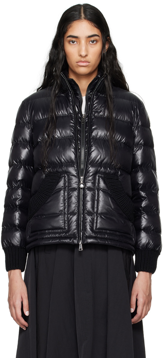 Moncler Black Arcelot Short Down Jacket Moncler
