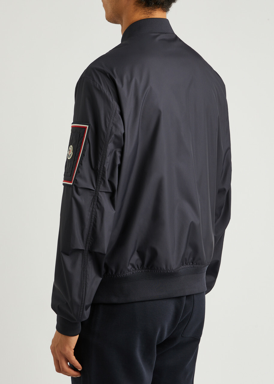 Moncler Bharani Shell Bomber Jacket Navy Moncler