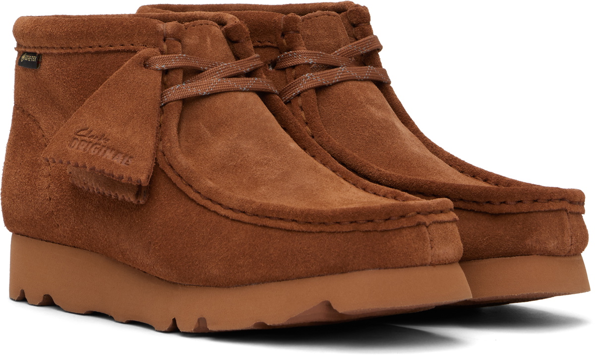 Clarks Originals Tan Wallabee Gore-Tex Boots Clarks Originals
