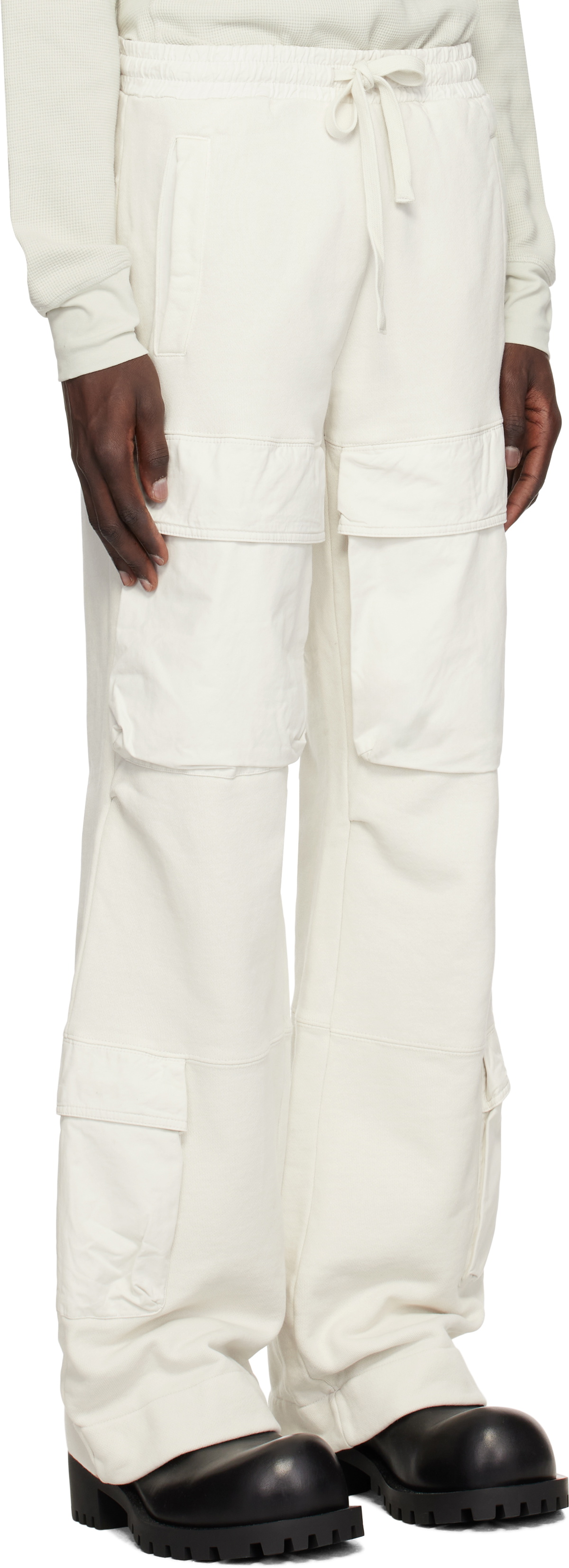 Entire Studios Off-White Utility Cargo Pants Entire Studios