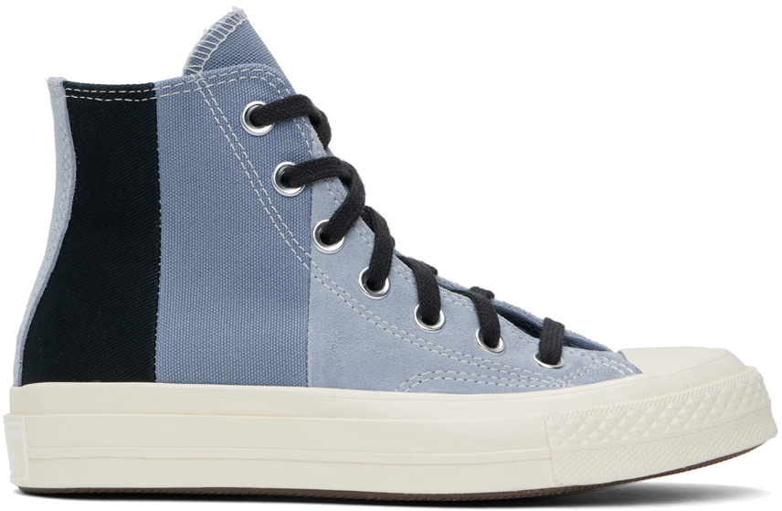 Converse Blue & Black Chuck 70 Patchwork Suede Sneakers Converse