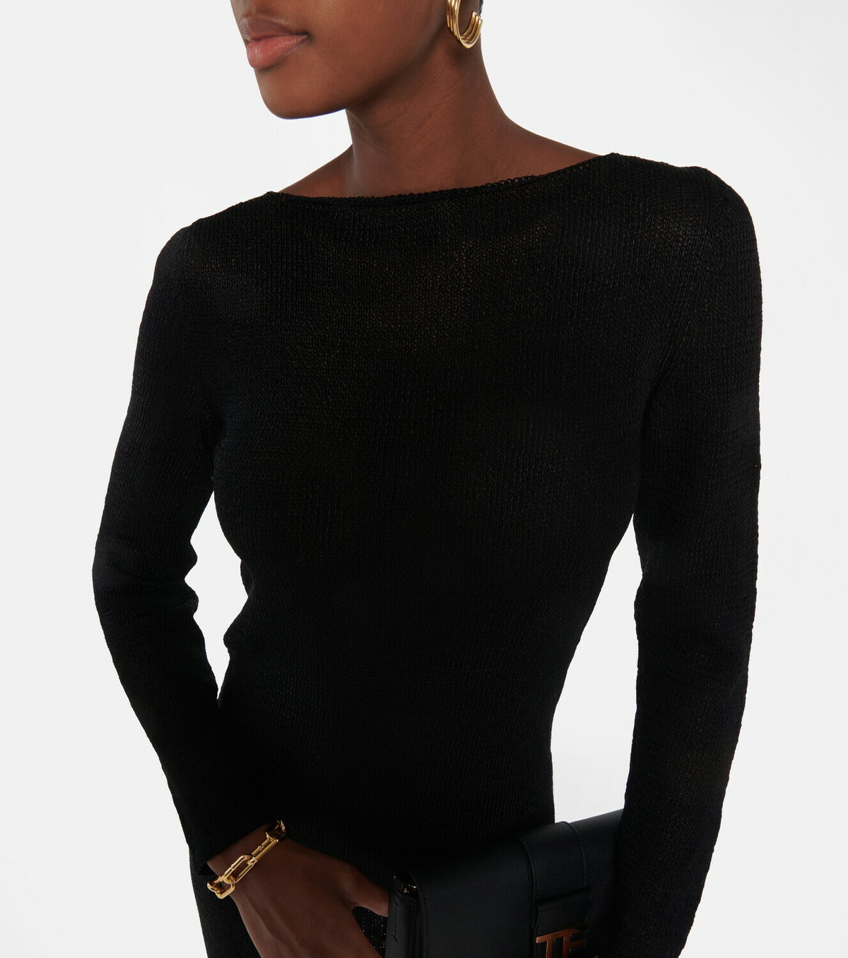 Tom Ford - Open-back embellished maxi dress TOM FORD