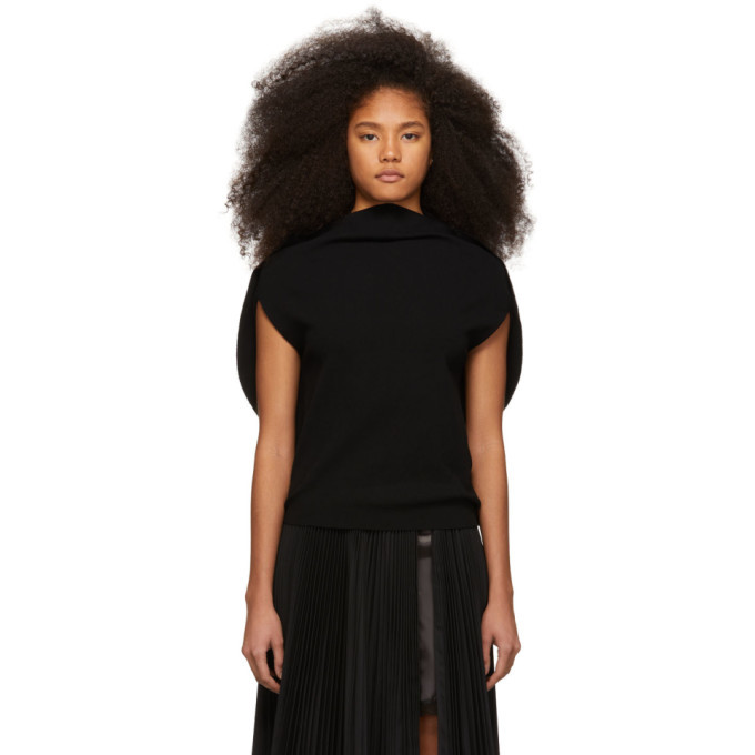 Issey Miyake Black AP Circle Blouse Issey Miyake Men