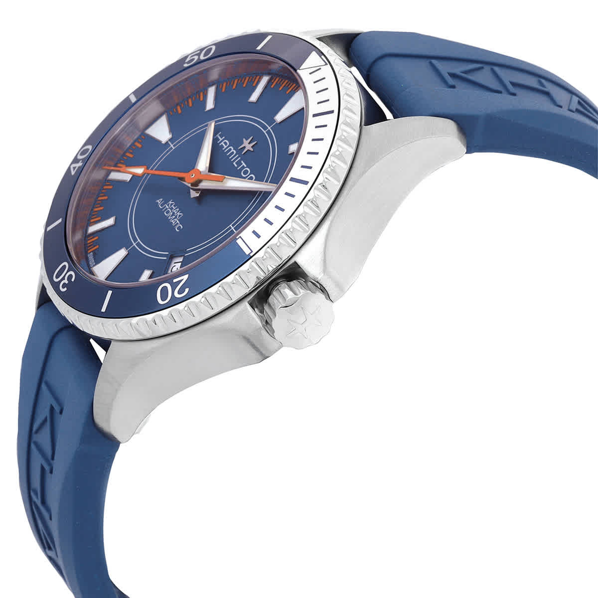 Hamilton Khaki Navy Scuba Automatic Blue Dial Mens Watch H82385340 Hamilton