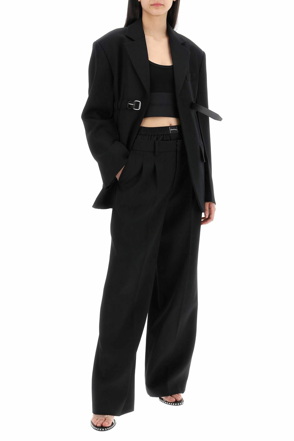 ALEXANDER WANG pants with boxer detail Black Alexander Wang
