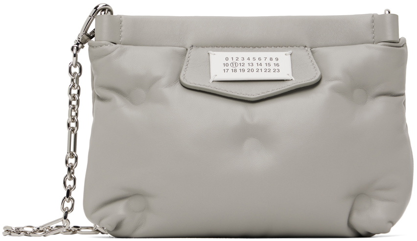 Maison Margiela Gray Mini Glam Slam Red Carpet Bag Maison Margiela