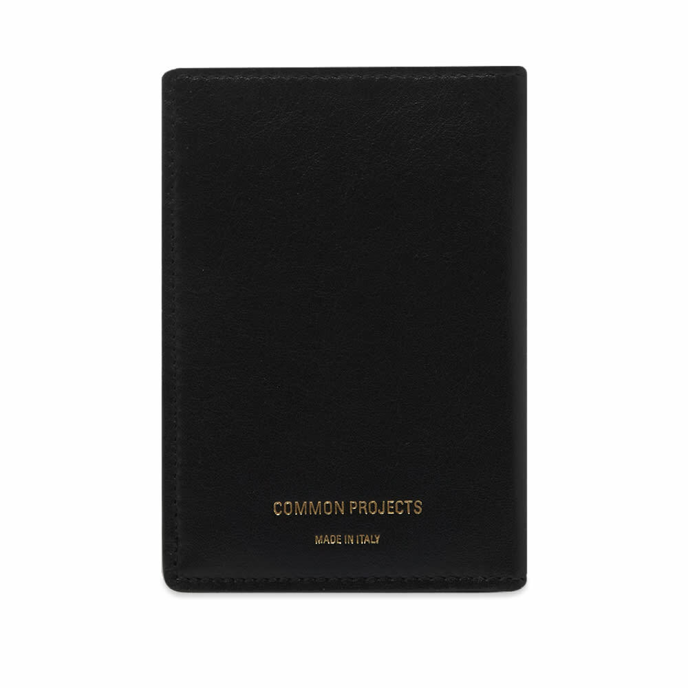 Common Projects Men's Folio Wallet in Black Common Projects