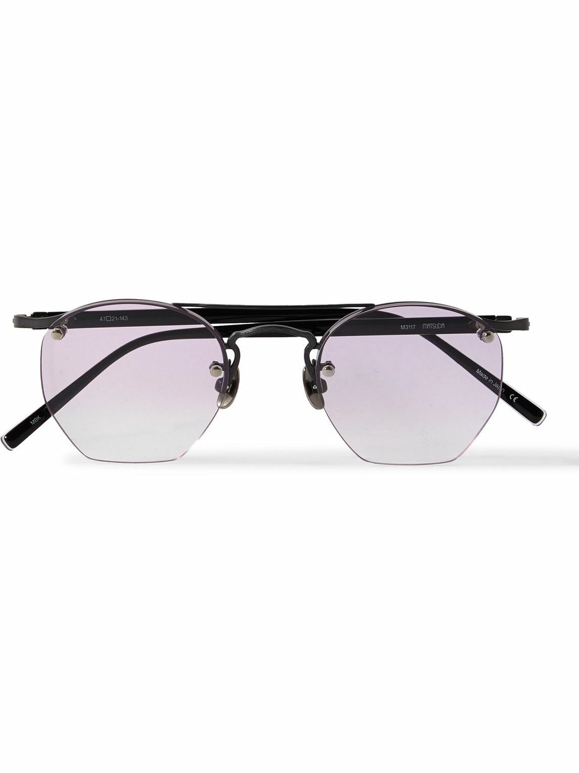 Matsuda - Aviator-Style Titanium and Acetate Sunglasses Matsuda