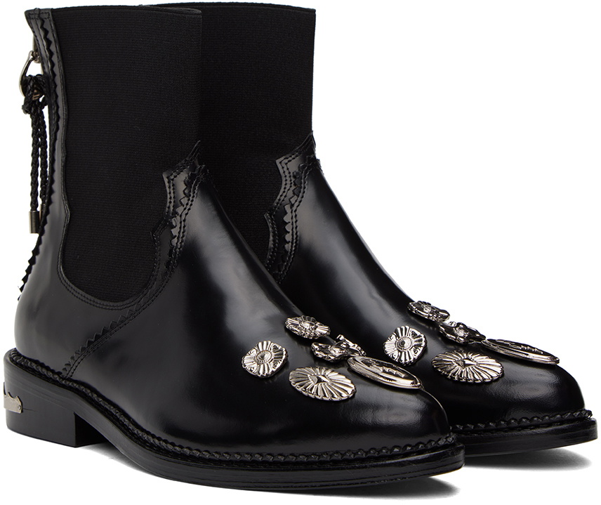 Toga Pulla Black Hardware Boots Toga Pulla