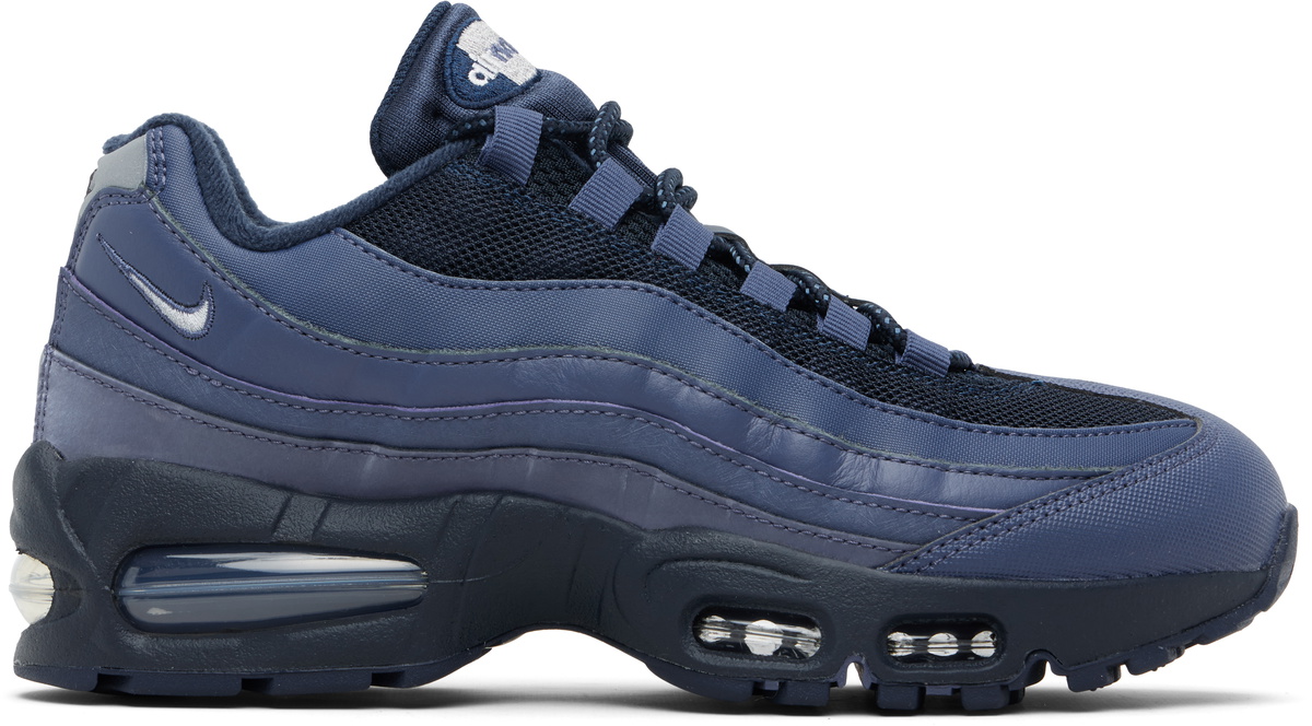 Nike Navy Air Max 95 Big Bubble Sneakers Nike