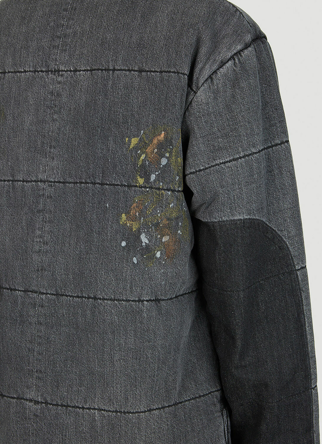 Liberaiders Paint Splatter Denim Jacket Liberaiders