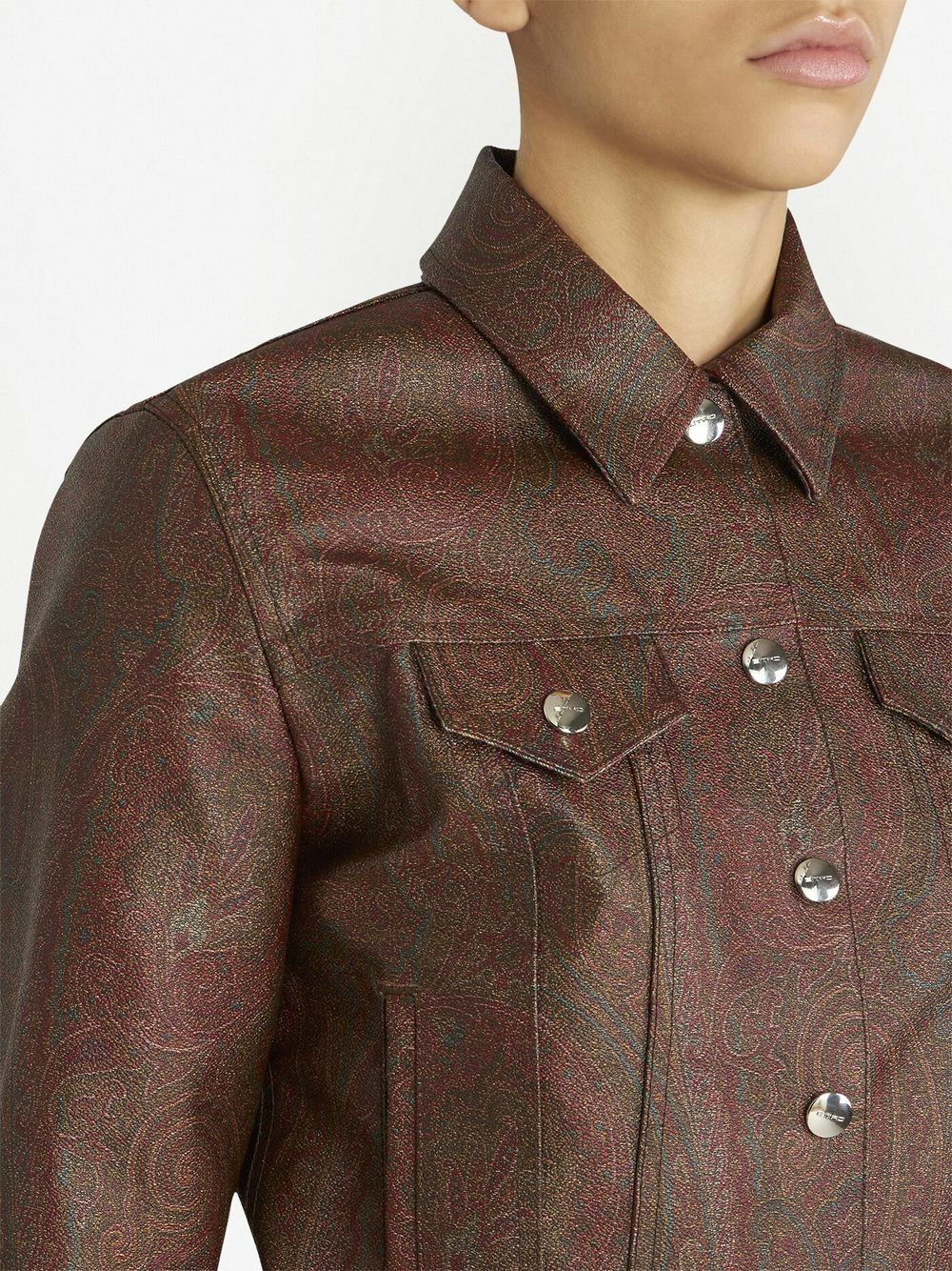 ETRO - Paisley Print Cropped Jacket Etro