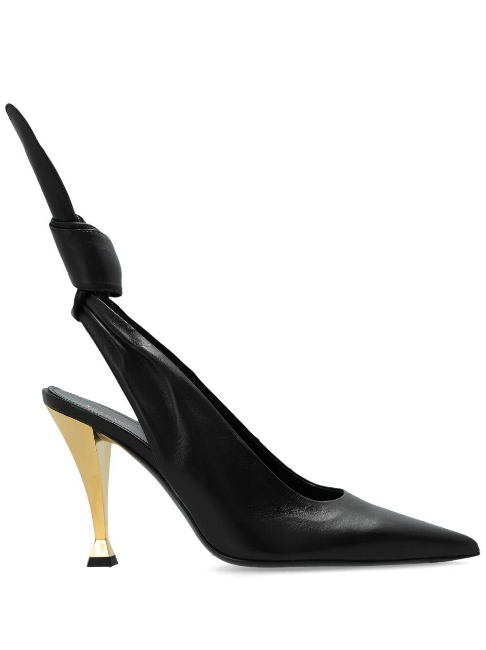 GIVENCHY - Beauw Leather Slingback Pumps Givenchy